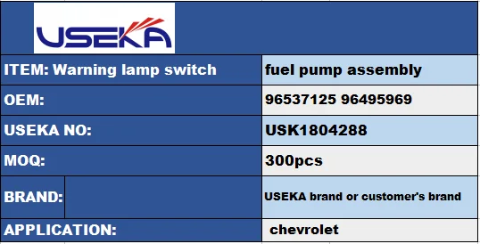 Fuel Pump Assembly For Chevrolet 96537125 96495969 96447440 96447646 ...