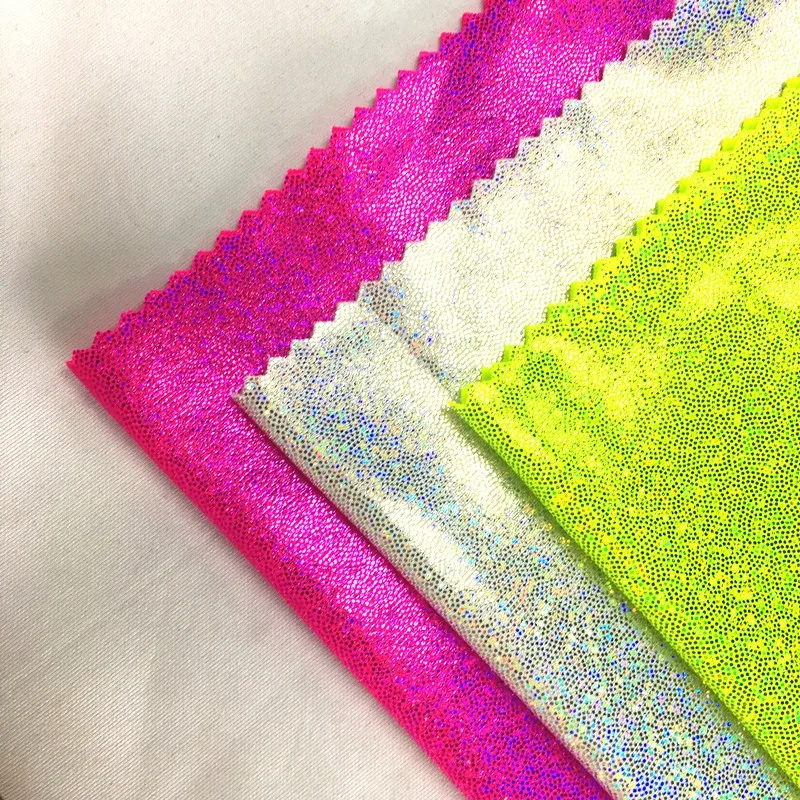 Soft Uv Stretch Shiny Polyester Spandex Glitter Fabfic - Buy 80 ...