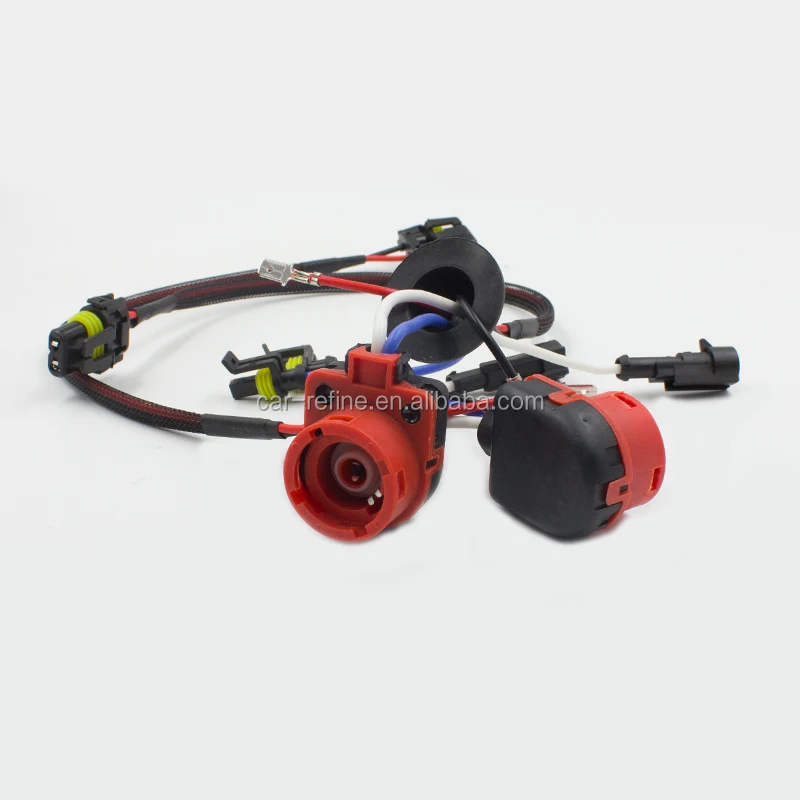 D2S D2R D2C D4S XENON HID BULB SOCKET WIRE CABLE ADAPTOR