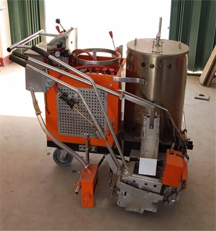 Hand-propelled Hot-melt Marking Line Machine/road Marking Machine/self ...