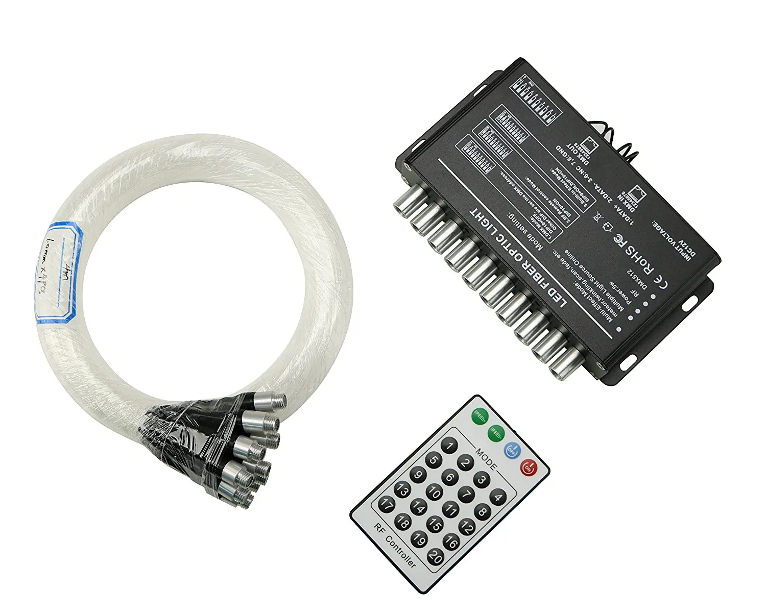 10w Twinkle Fiber Optic Light Star Ceiling Kit Rgbw Led Engine Driver ...