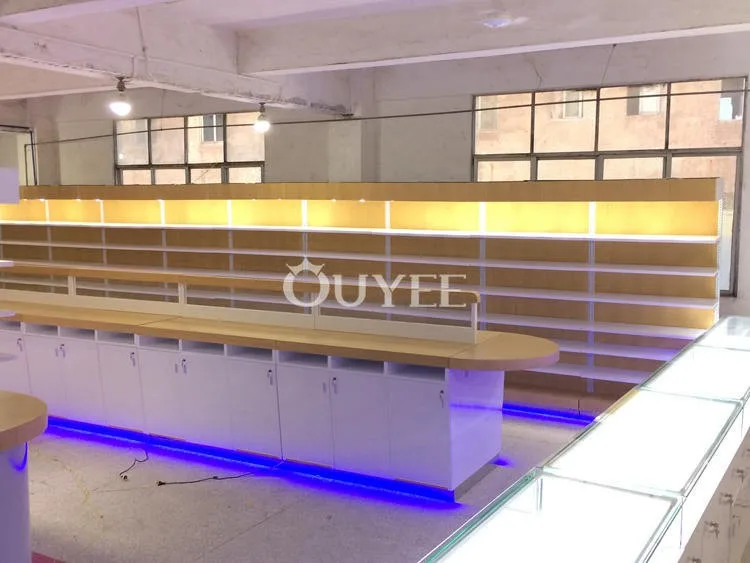 Customized Retail Showroom Display Furniture for Computer Shops