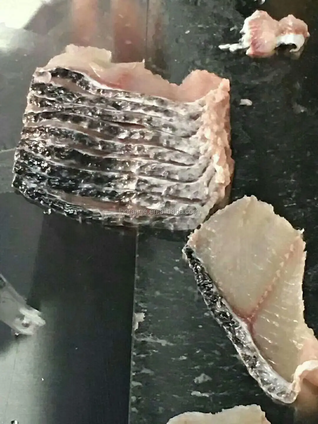 Automatic Salmon Slicing Machine - Efficient Fish Cutting