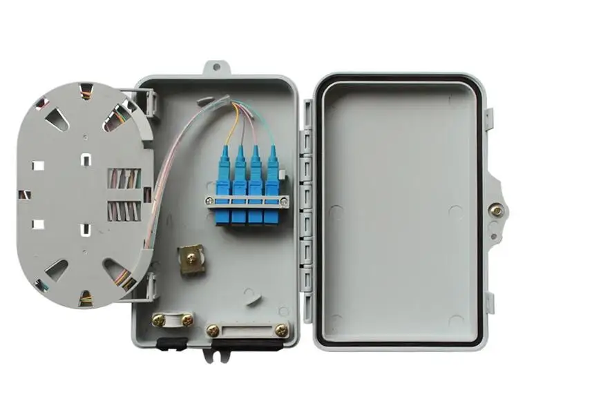High Quality Otb Telecom Mini 4 Cores Fiber Optical Ftth Terminal Box ...