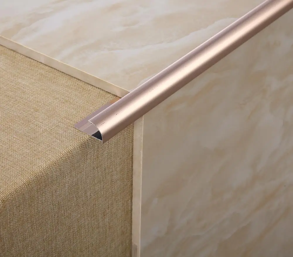 Foshane Factory 6mm Plastic Inside Schluter Metal Trim Tiles,Edging ...