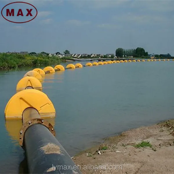 Orange Color Pu Foam Filled Pipe Floats,Plastic Floating Foam Pipe Buoy ...