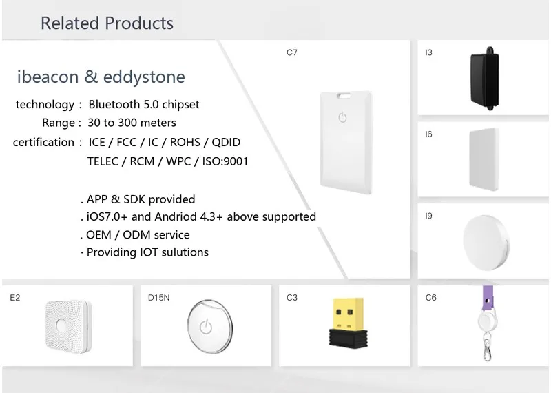 Android Usb 5.0 Bluetooth Dongle Ibeacon C3 Minew - Asset Tracking