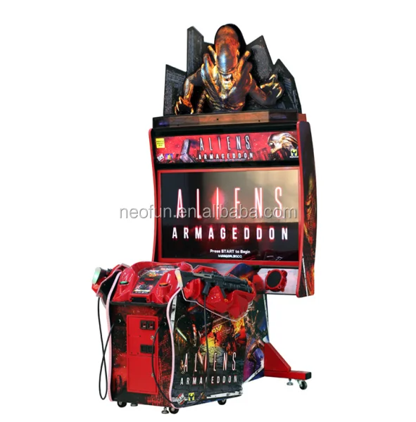 Neofuns Alien Armageddon Arcade Shooting Gun Game Machine