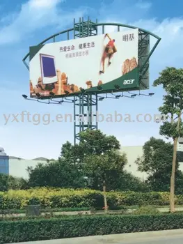 Double-sided Billboard - Buy Billboard Post,Steel Post For Billboard ...