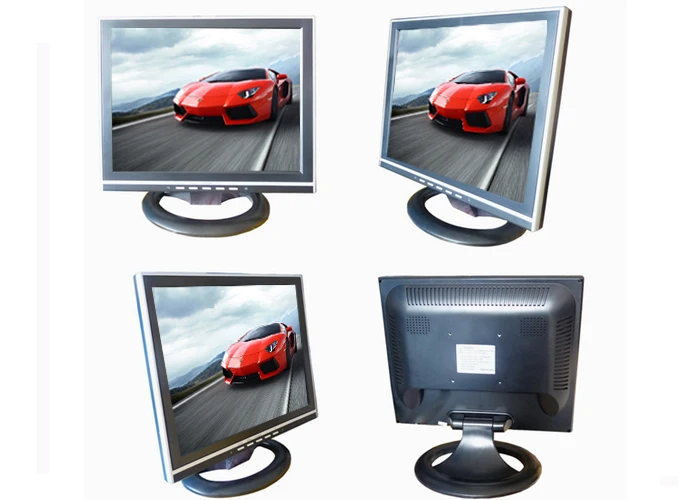 13 Inch CGA EGA VGA Open Frame LCD Monitor - 1024x768 Res, 350cd/m ...