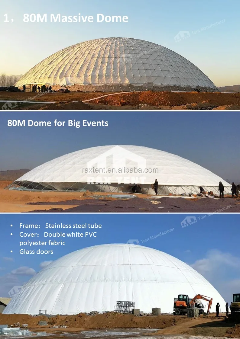 35m Festival Dome Tent - Waterproof & Fire-Resistant Geodesic Dome