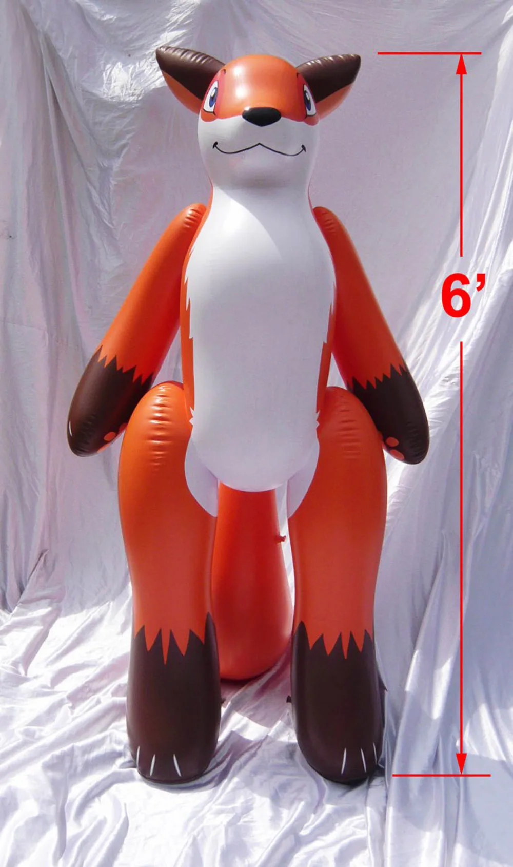 Customized Pvc Giant Inflatable Fox Cartoon For Sales - Buy Inflatable ...