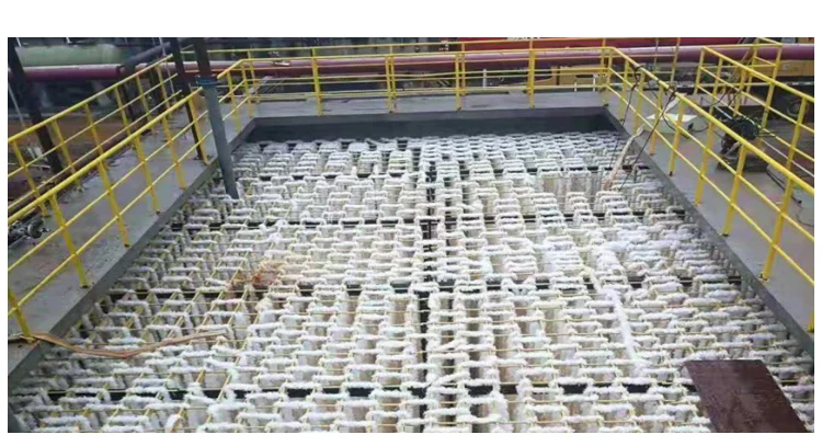 Biofilm Bio Carrier Filter Media In Waste Water Sewage Treatment Plant ...