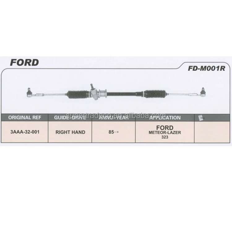 Auto Spare Part Steering System Power Steering Rack 56510-02910 For ...