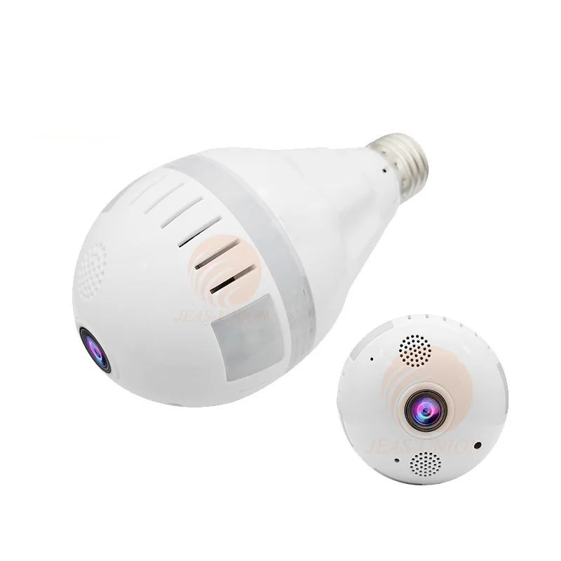 2018 1.3megapixel 360 Degree Wireless Light Bulb Camera Gu10 6w Wifi ...