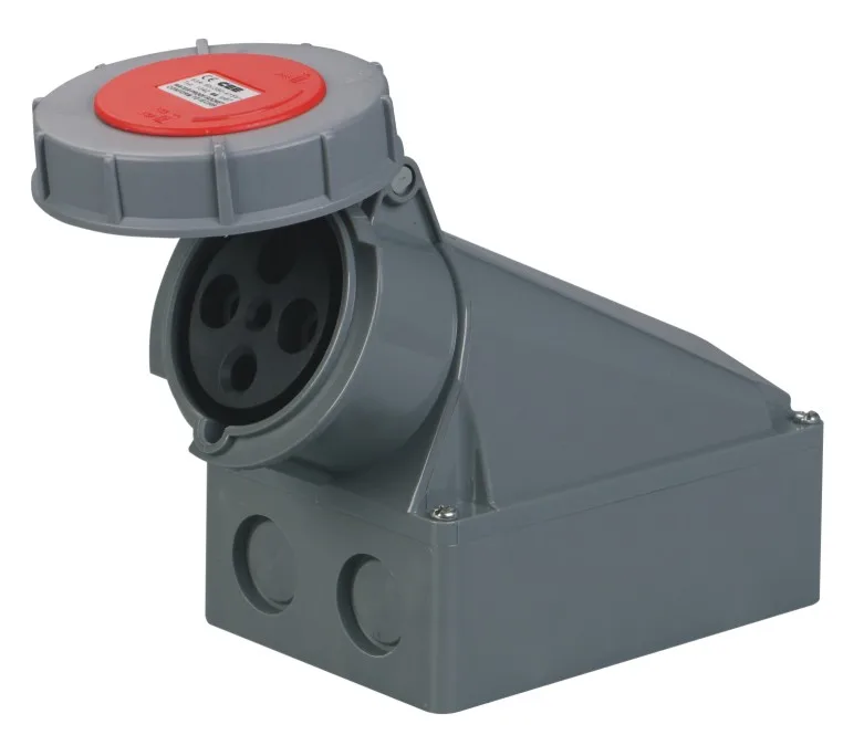 Cee 63a 125a 4pin 380v 3 Phase Industrial Electrical Plugs And Sockets ...