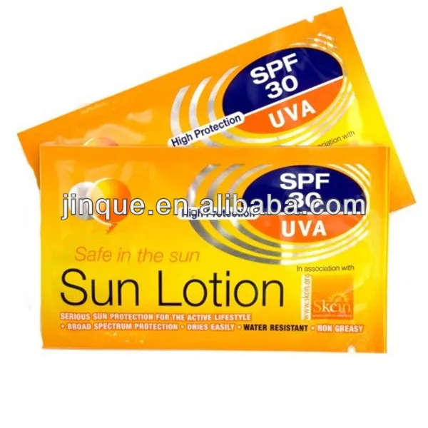 Sunscreen Sachet Packaging - Buy Sunscreen Sachet Packaging,Sunscreen ...