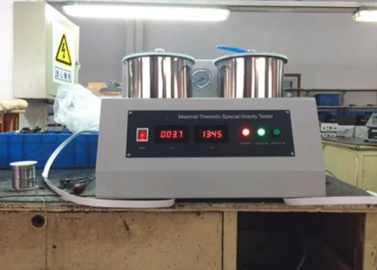 Theoretical Maximum Specific Gravity And Density Meter For Hot Mix