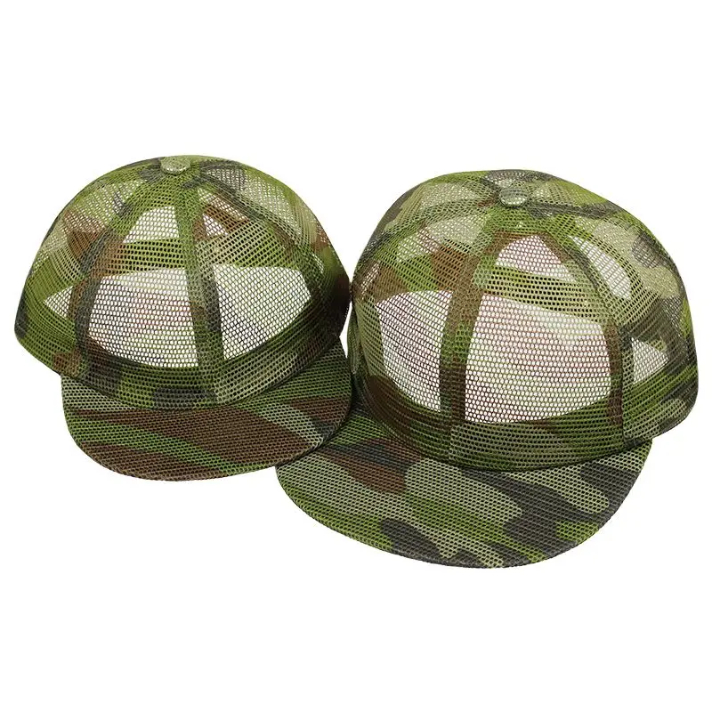Shop Our Hot Sale Flat Brim Snap Cap Hat with Custom Camo