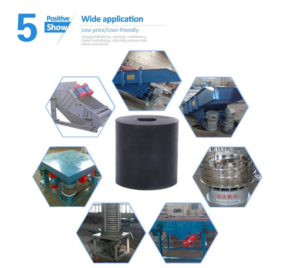 Anti Vibration Rubber Spring Dampers - Durable & Effective