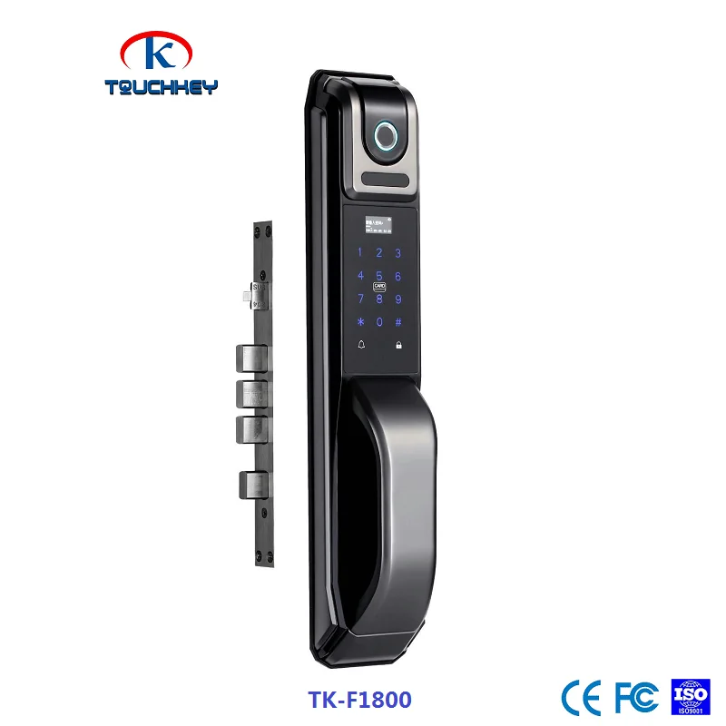 2022 Single Latch Fingerprint Smart Digital Blue Tooth Ble Door Lock ...