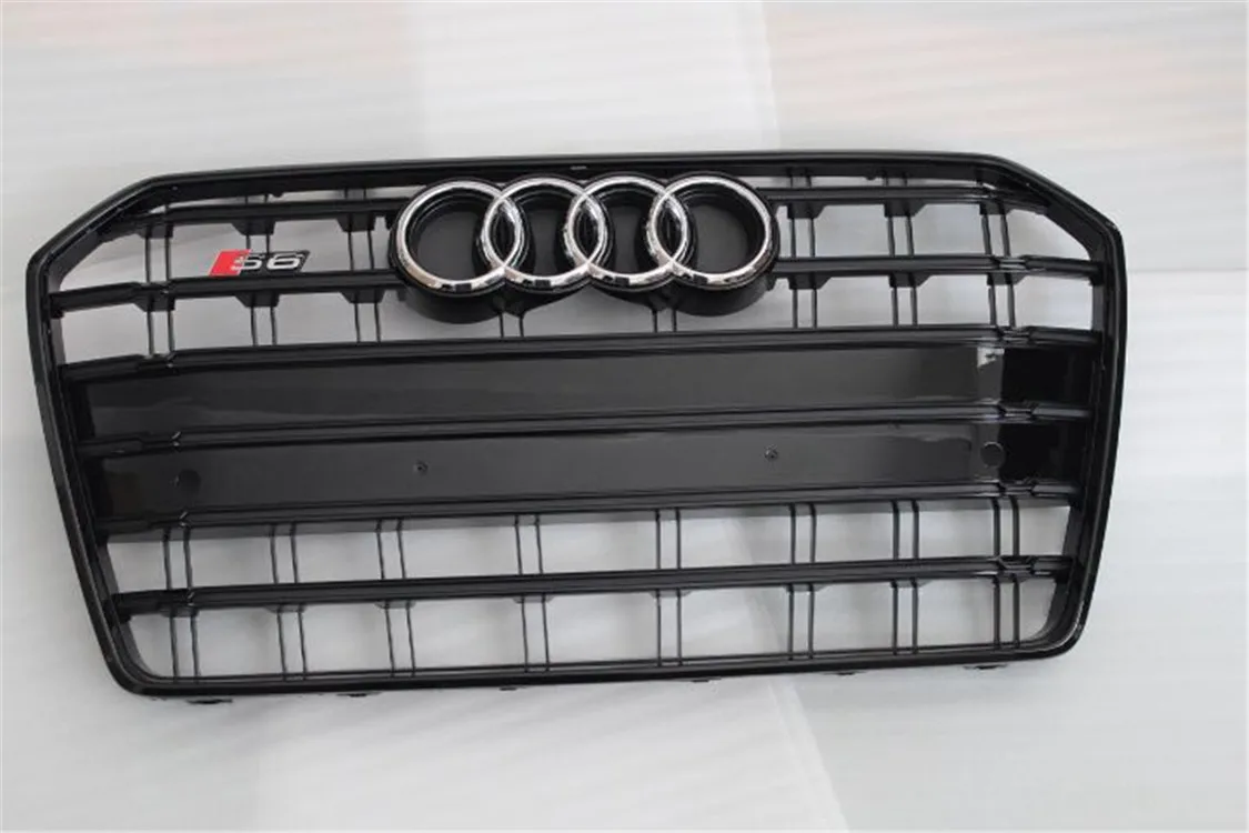 RS6 Style Front Grille S6 for Audi A6 C6 C7 2018-2019