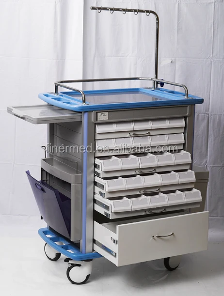 Drug Delivery Abs Hospital Medical Emergency Treatment Medicine Trolley ...
