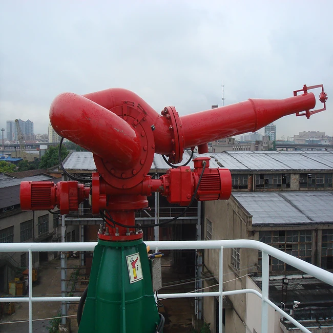 Mobile Fire Monitor - Portable Solution for Ship Safety