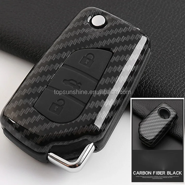 Toyota Fortuner Car Key Cases - Durable Carbon Fiber
