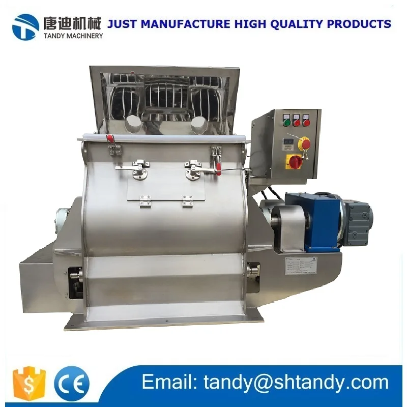 High Speed Flavor/seasoning/milk Stainless Steel Double Shafts Paddle ...