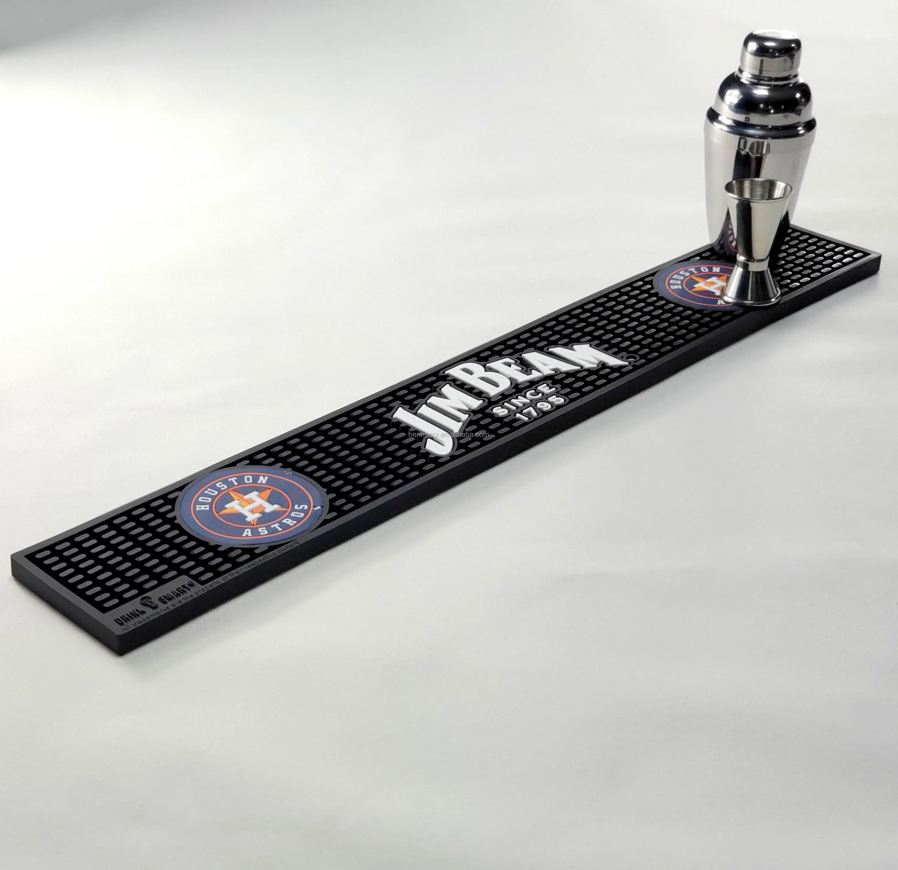 Custom Logo Soft Pvc Rubber Custom Bar Mat,Bar Runner Mat For Bar Using ...