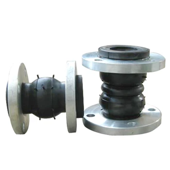 Epdm Rubber Flexible Pipe Coupling Galvanized Flange Rubber Expansion ...