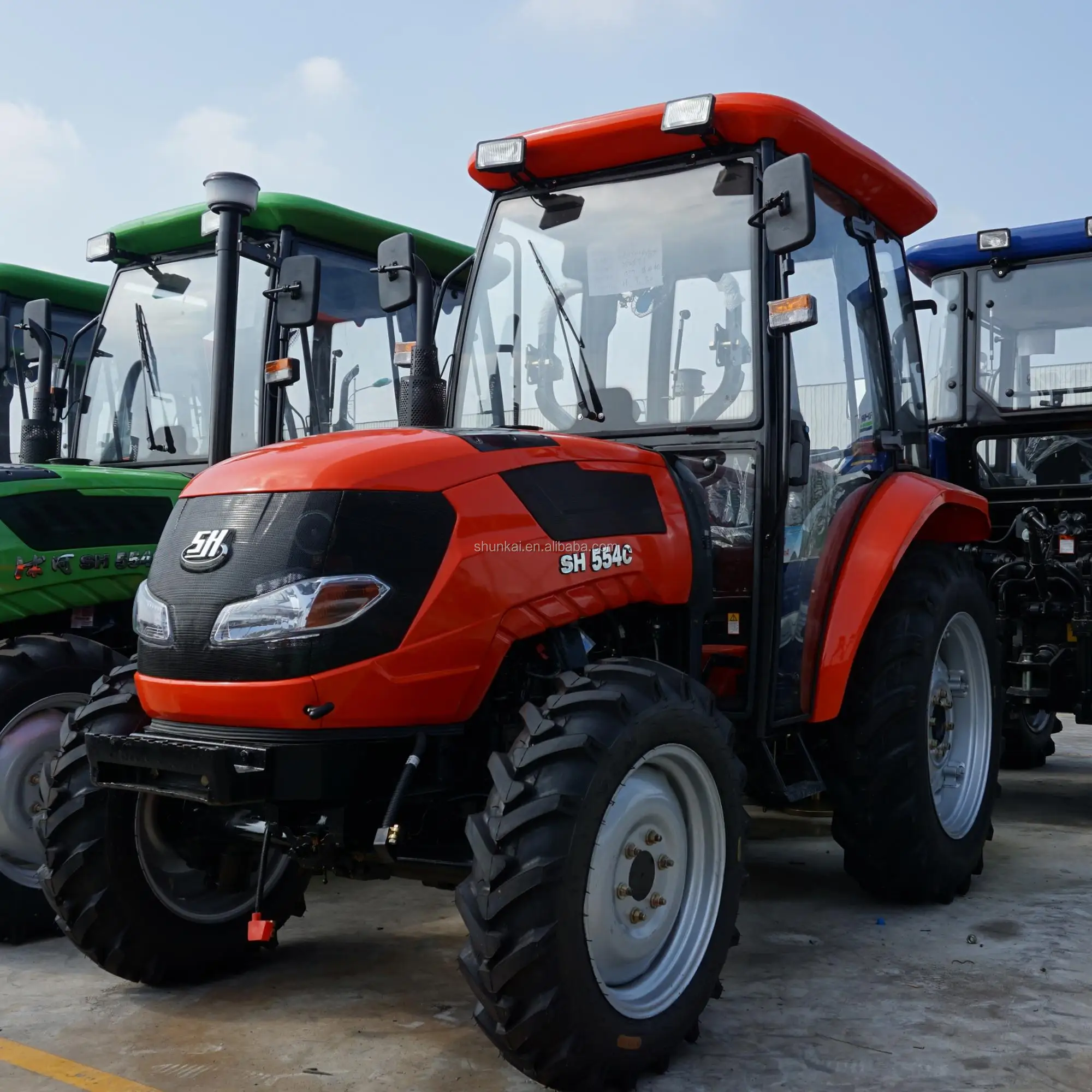 2018 New Style 55hp 4wd Four Wheel Tractor Sh554 - Buy Four Wheel ...