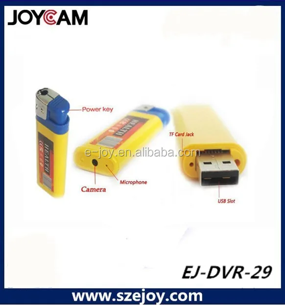 Spy Camera Lighter Hidden Cameras Audio Recording Devices Voice ...