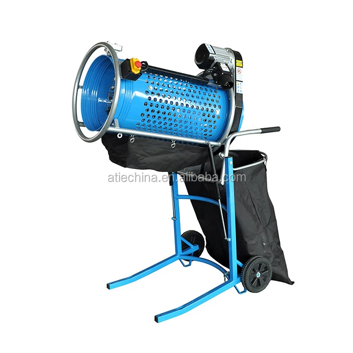 Vibration Sieve With 230v Motor,45rpm Drum Rotation Rotary Vibrating ...