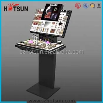 Customization Acrylic Floor Standing Makeup Display Stand - Buy Acrylic ...