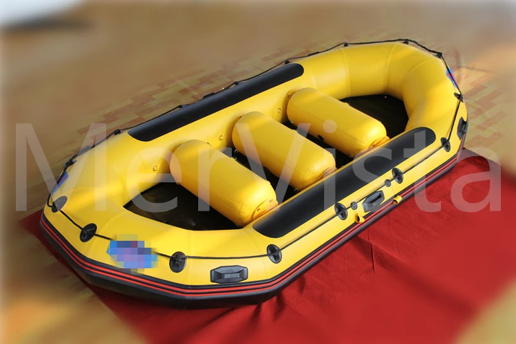 1.2mm Pvc Self-Bailing Inflatable Whitewater River Rafts Boat With ...