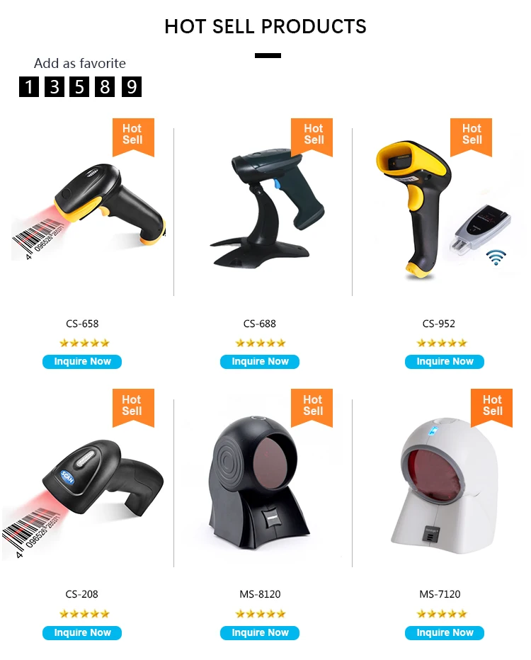 Super Speed 3900 Times/s 2d Omnidirectional Usb Barcode Scanner - Buy ...