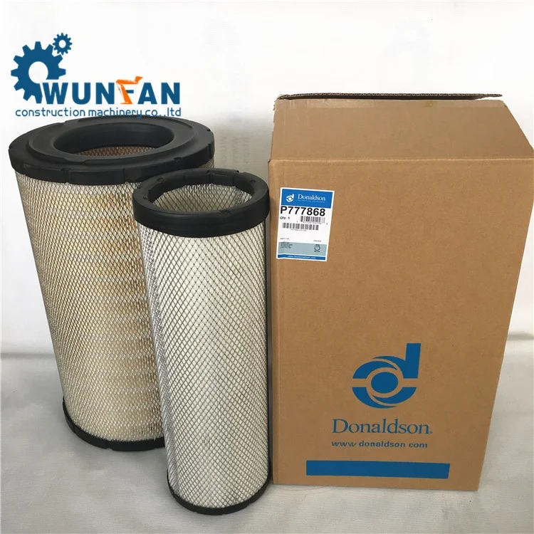 Replace Heavy Equipment Spare Parts Donaldson P777868 P777869 Air ...