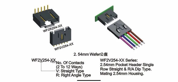 2.54mm 1 Pin Jumper Wire Connector Cables For Pic And Avr ...