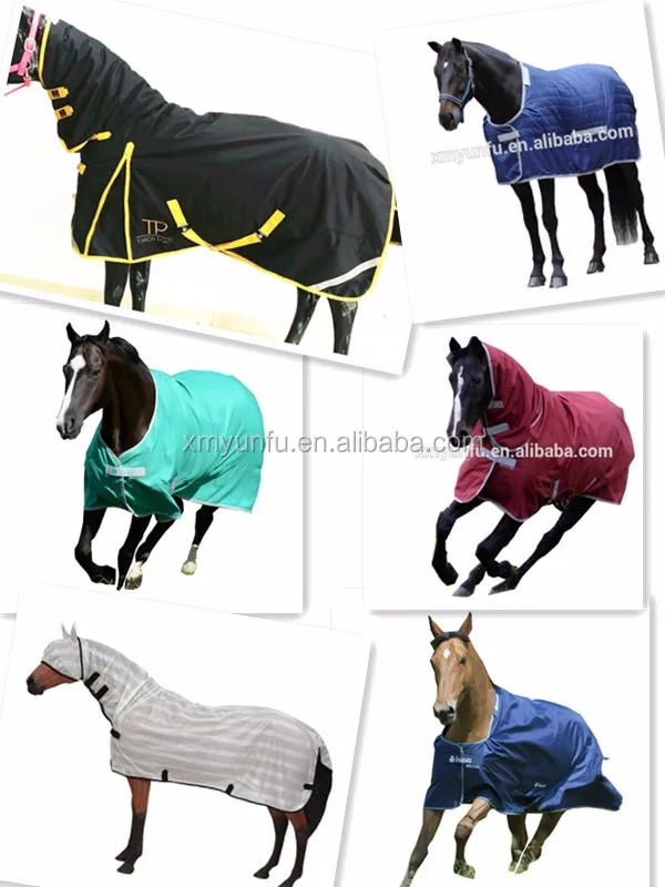 Saddle Cloth Accessories Mattes Quilted Colorful Rainbow Horse Saddle ...