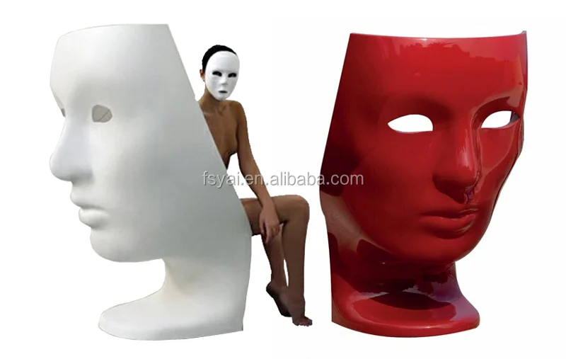 Modische Freizeit Stilvolle Nemo Gesicht Fiberglas Maske Stuhl - Buy ...