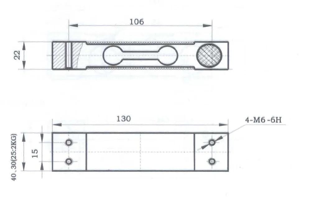 OIML C3 Class Table Bench Scales with Single Point Load Cells