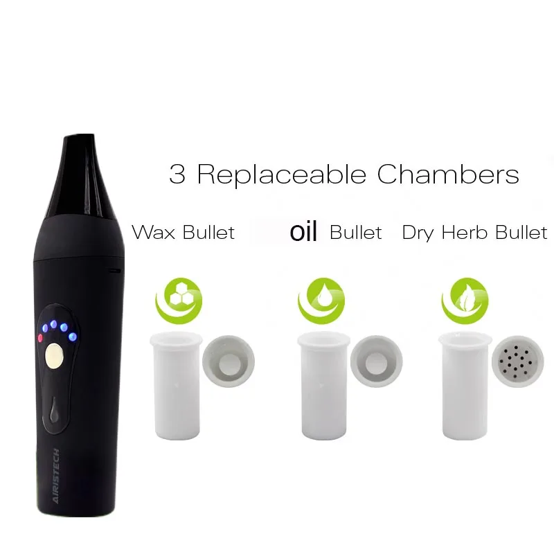 Dry Herb Vape 3 In 1 Vape Pen For Dry Herb Wax And Cbd With Ceramic ...