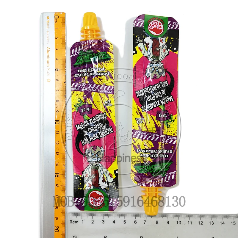 Toothpaste Squeeze Fruit Jam Liquid Jelly Candy Sweets - Buy Liquid ...