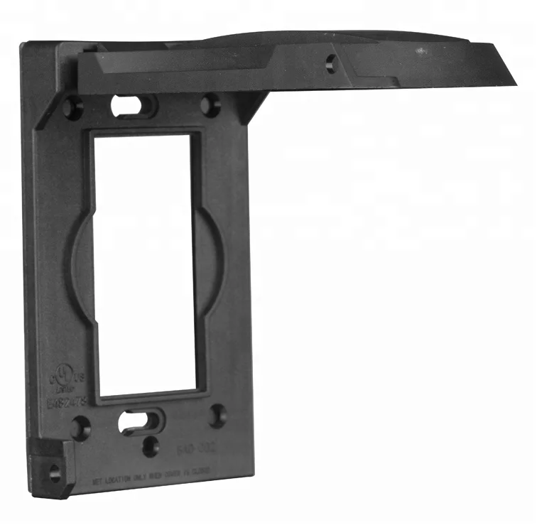 UL Weatherproof Single Outlet Outdoor Receptacle Cover