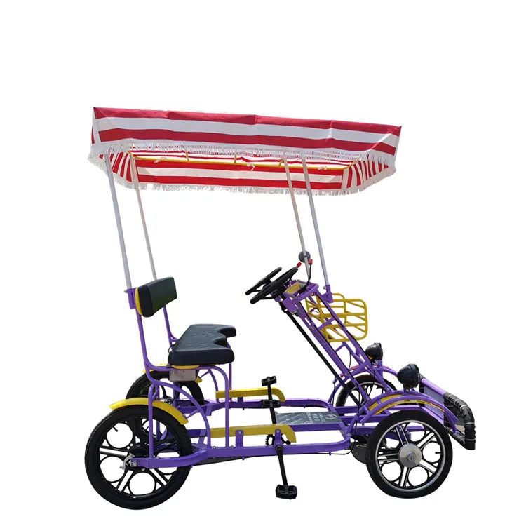 2019 Hot Sale High Quality 4 Person Surrey Bikes for Family Fun