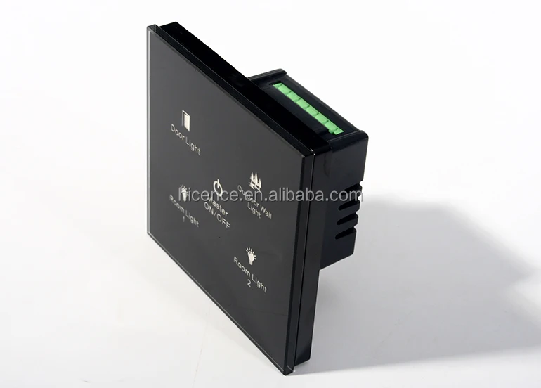 Hotel Crystal Touch Screen Operation Lighting Control