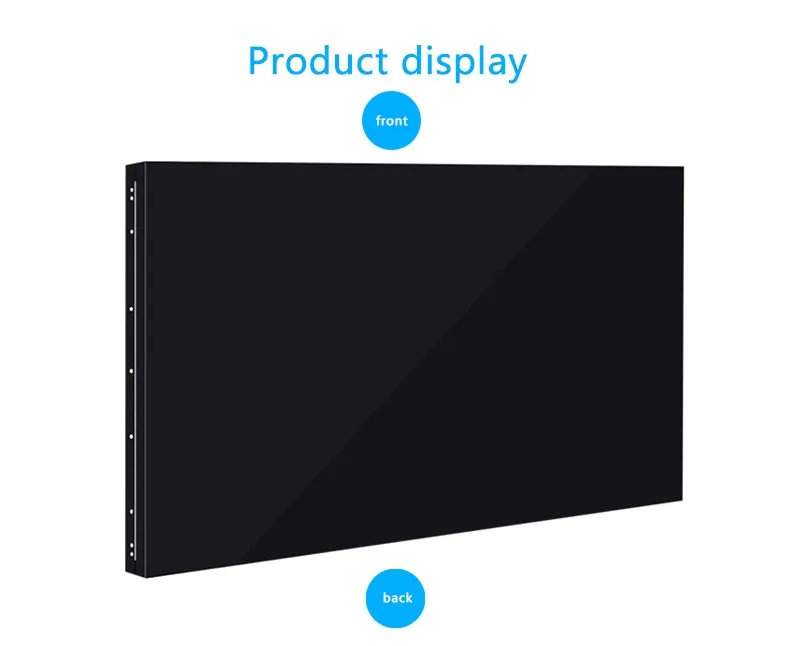 43 46 49 55 65 Inch DID Display Panel 3x3 Frameless ultra Narrow Bezel ...