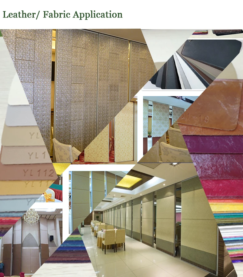 Factory Directly Laminated Board Partition Wall Pvc Panel Ready Made ...